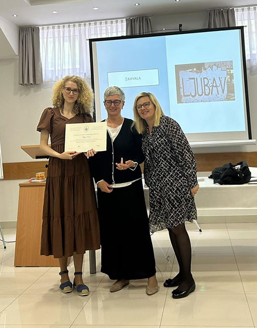 Demonstration of psychoterapeuthic comptence, Marijana Barišić and Maja ...